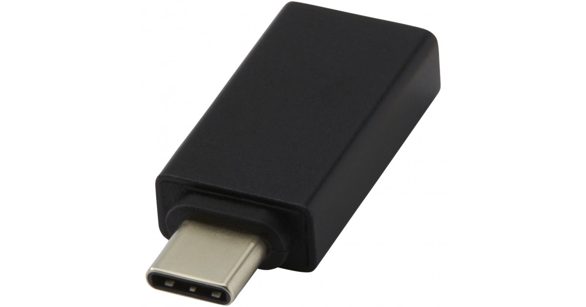 ADAPT USB C auf USB A 3.0 Adapter aus Aluminium als Werbeartikel ab 3,88