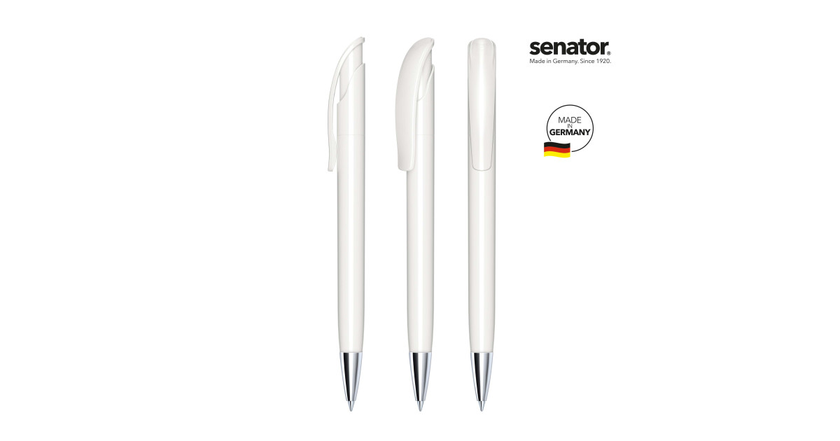 senator Challenger Polished MT Druckkugelschreiber als Werbeartikel ab ...