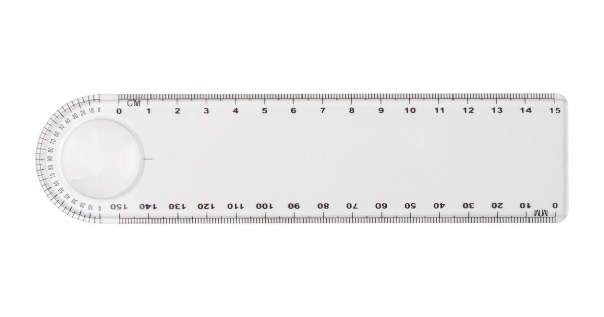 Lineal Linear, transparent als Werbeartikel ab 0,24
