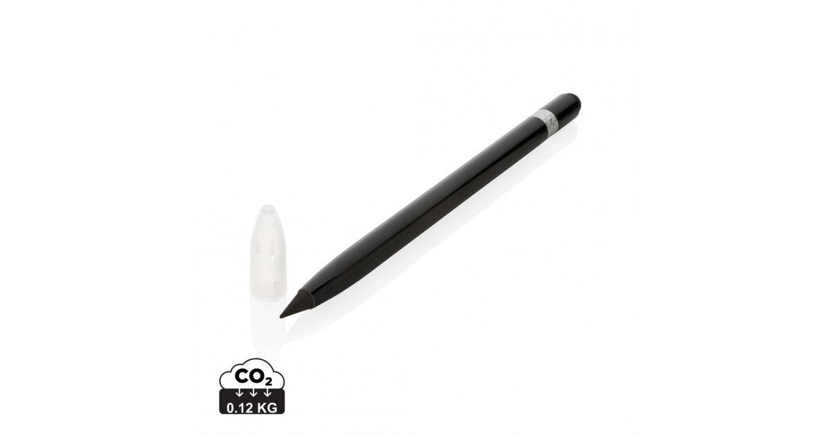 Tintenloser Stift aus Aluminium mit Radiergummi als Werbeartikel ab 1,33