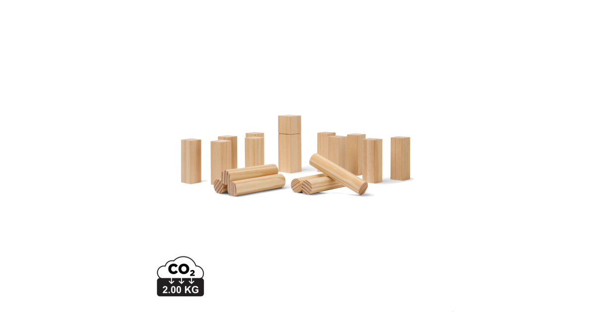 VINGA Kubb Mini Spiel als Werbeartikel ab 6,25