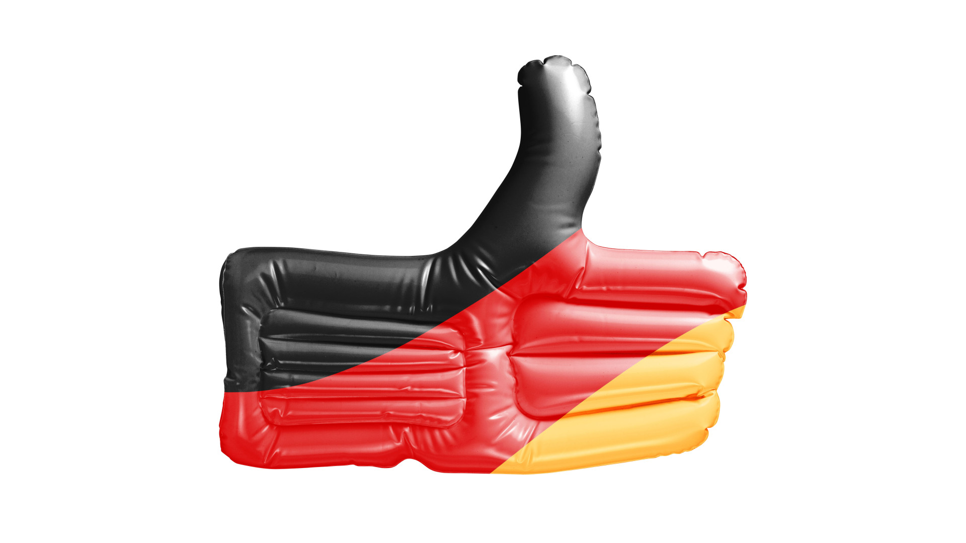 Aufblasbarer Daumen Deutschland als Werbeartikel ab 0,84