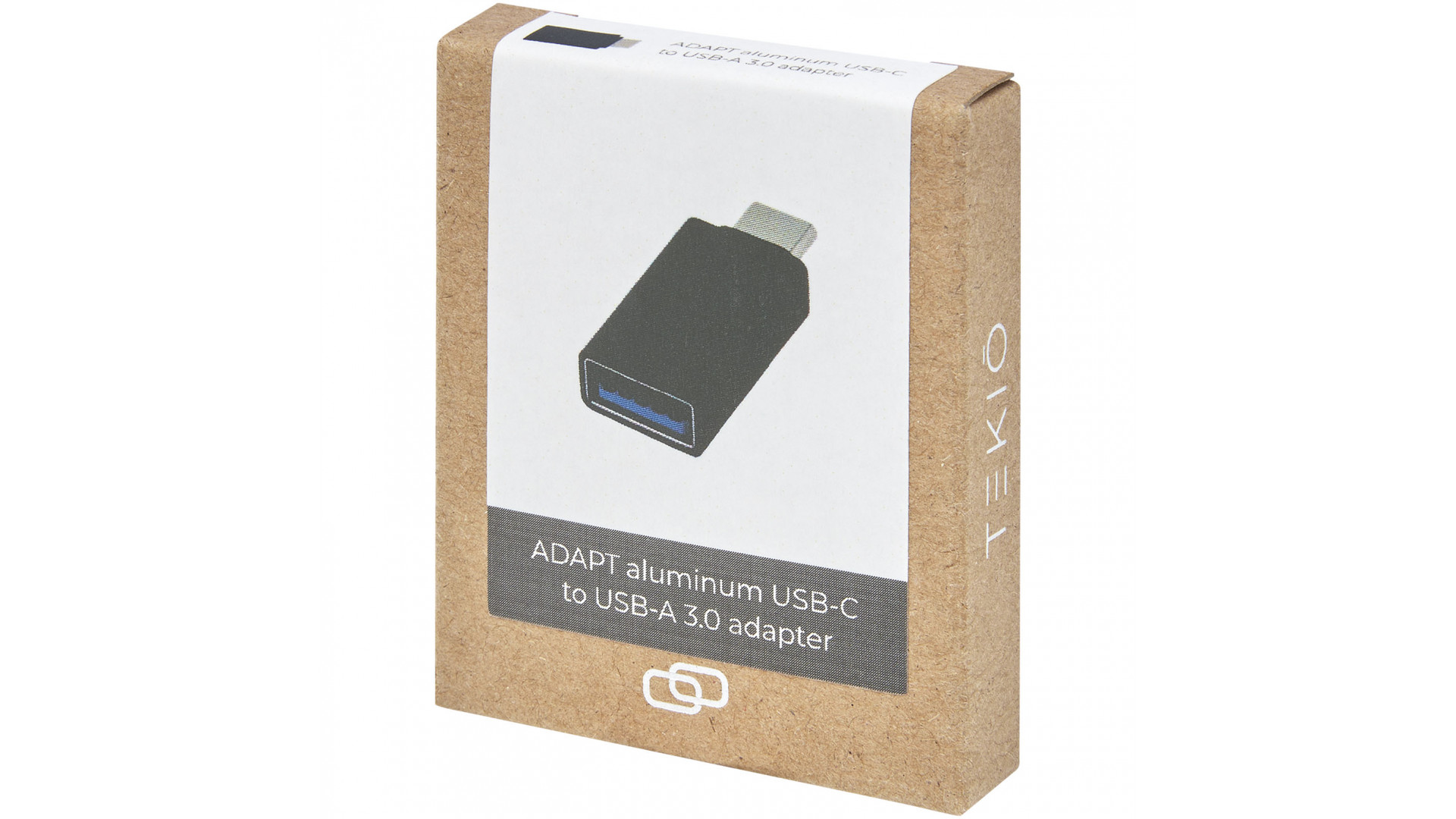 ADAPT USB C auf USB A 3.0 Adapter aus Aluminium als Werbeartikel ab 3,68