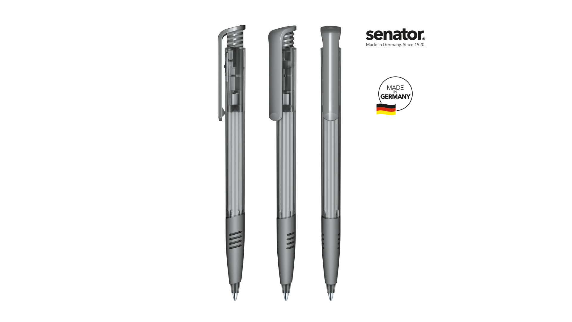senator Super Hit Clear SG Druckkugelschreiber als Werbeartikel ab 0,32
