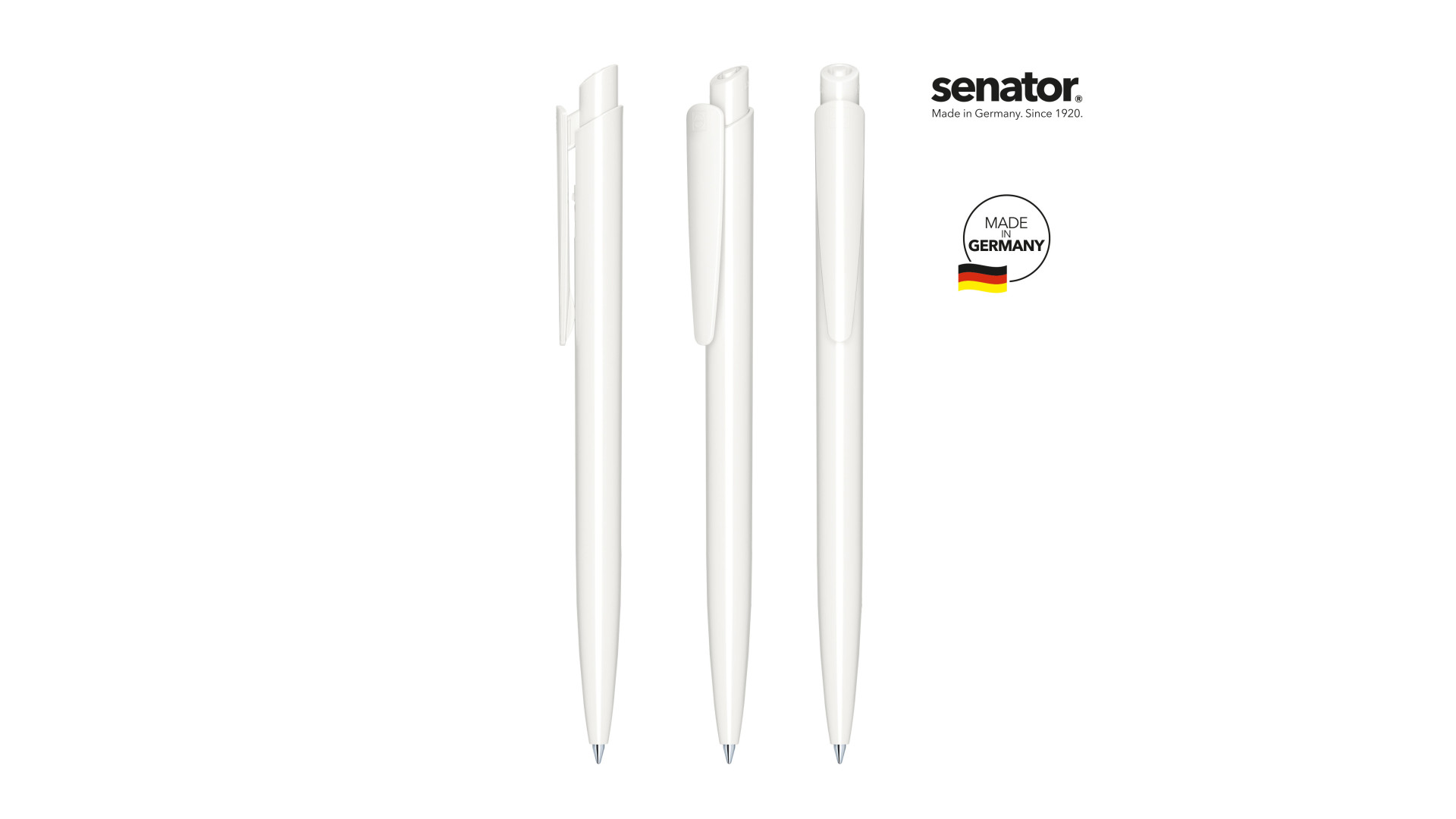 senator Dart Polished Druckkugelschreiber als Werbeartikel ab 0,27