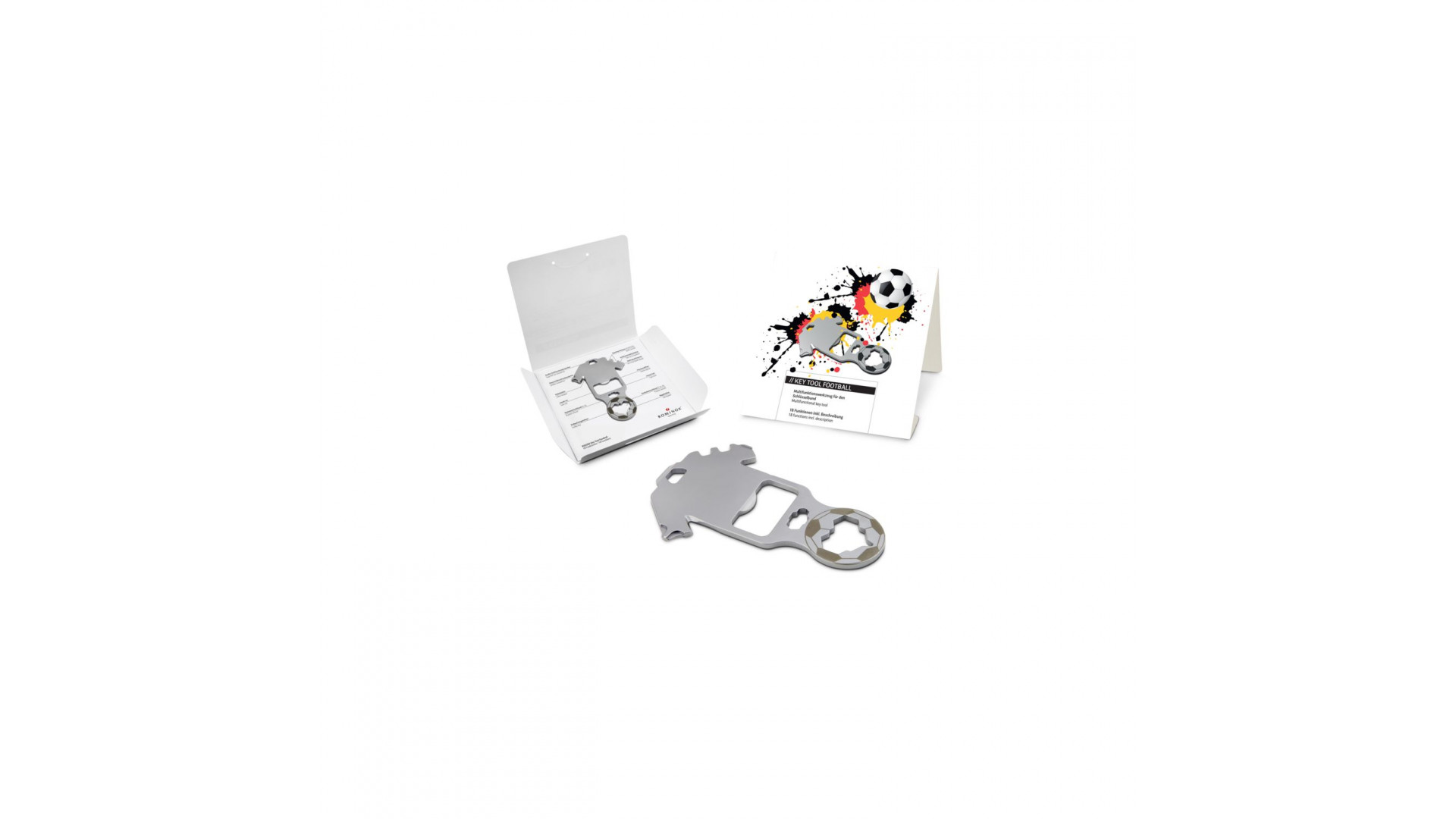 Geschenkartikel: ROMINOX® Key Tool Football / Fußball (18 Funktionen ...