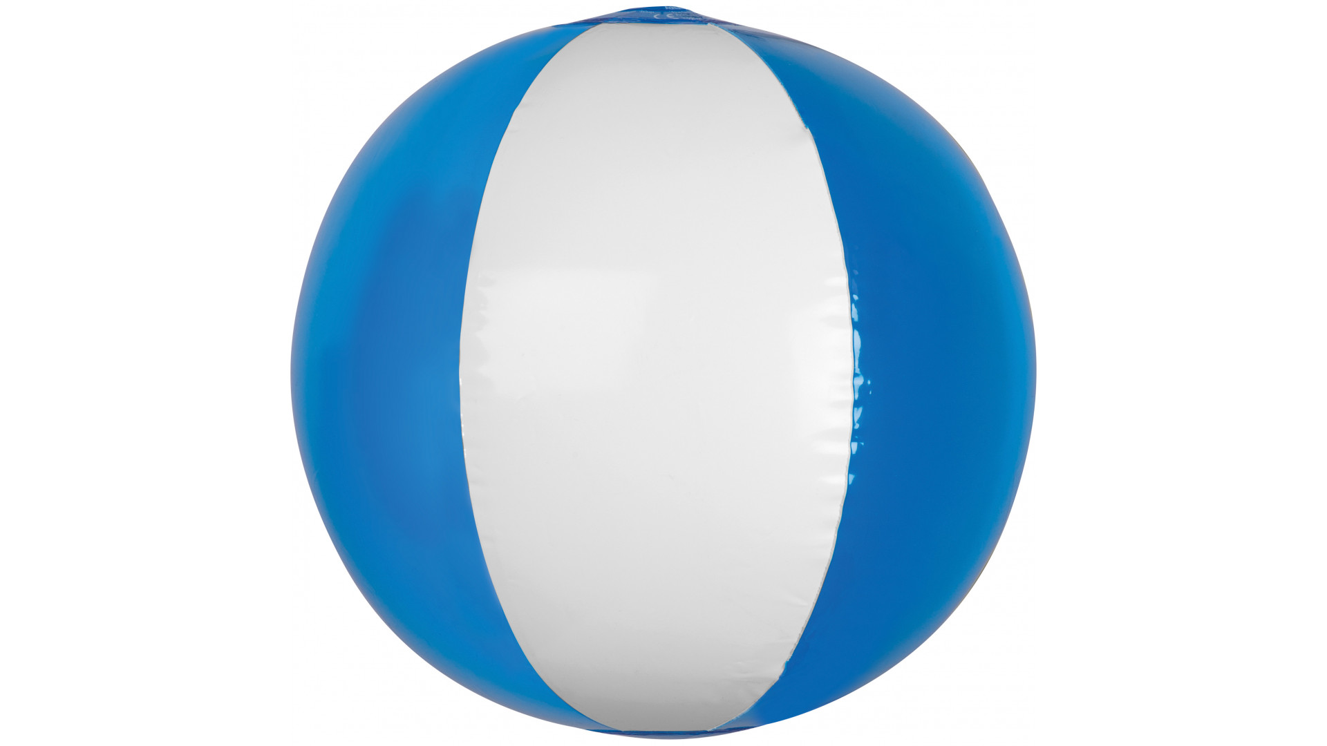 Strandball bicolour farbig/transparent als Werbeartikel ab 0,70