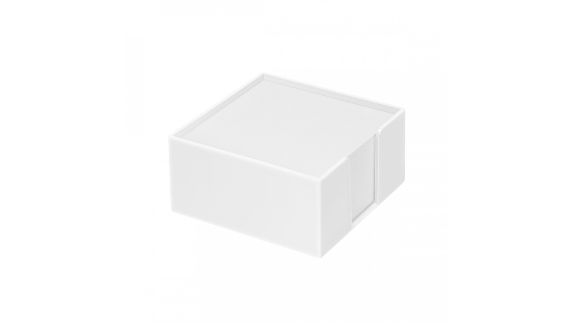 Zettelbox Lambda mit weißem Papier als Werbeartikel ab 2,70