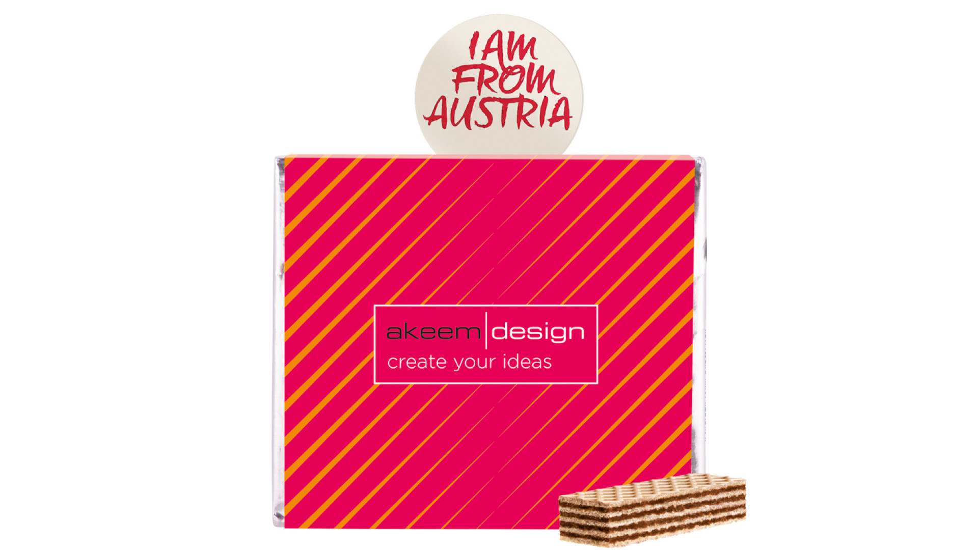 Präsent mit Manner Neapolitaner als Werbeartikel ab 1,85