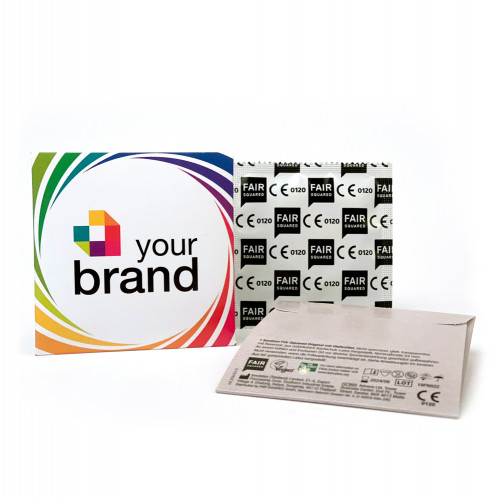 KONDOME & KONDOMVERPACKUNG mit Logo - Werbeartikel